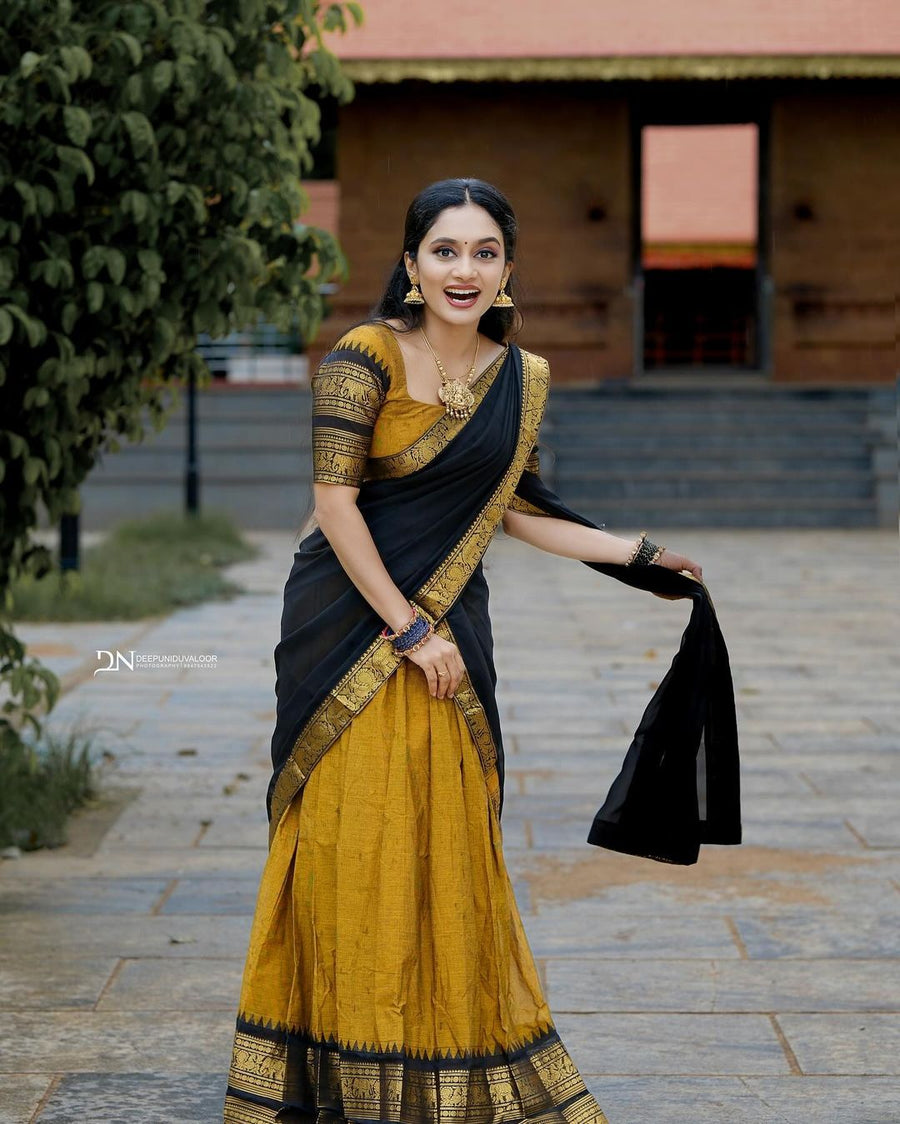 Dhavani Set | Half Saree – shoppers trend